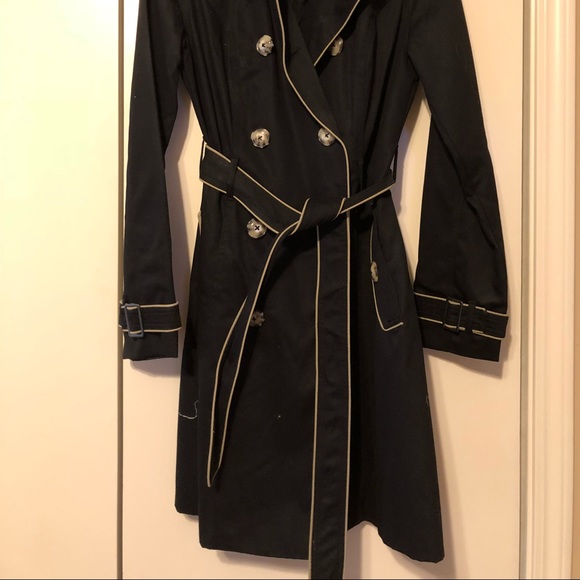 Merona | Jackets & Coats | Merona Black Water Resistant Over Coat ...